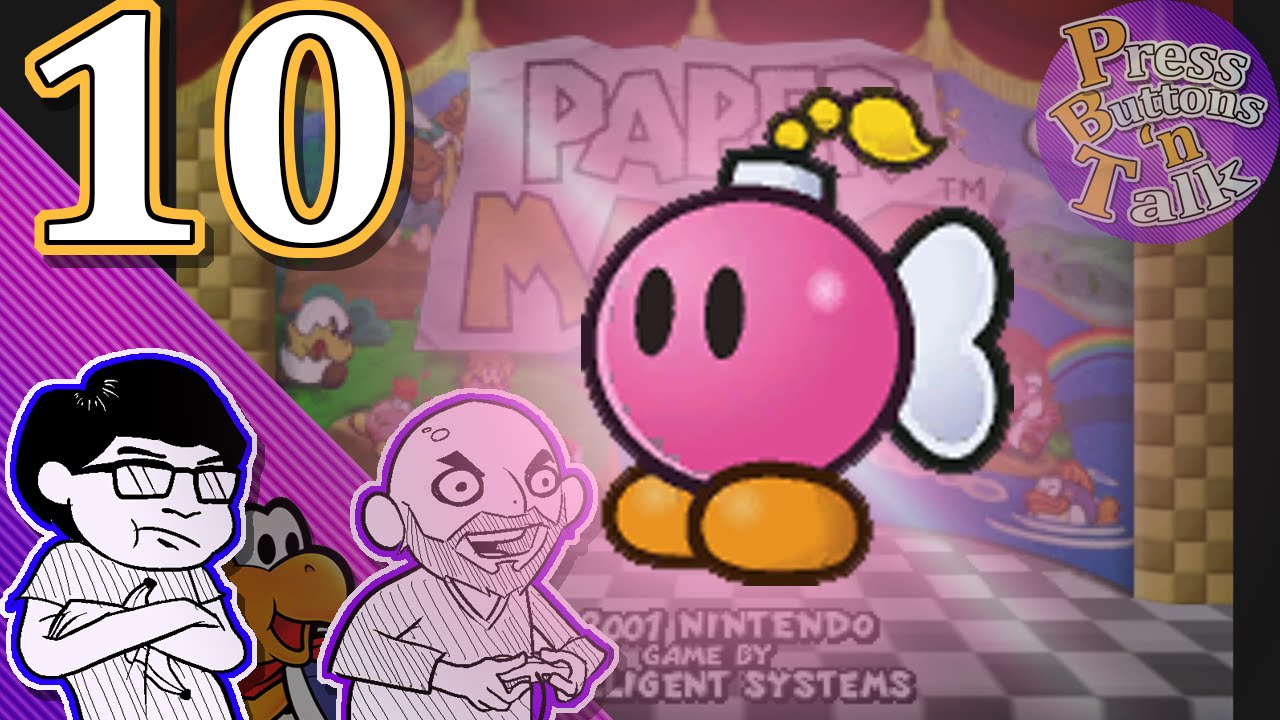 Paper Mario, Ep. 10: Bombette is Perfect - Press Buttons 'n Talk - YouTube