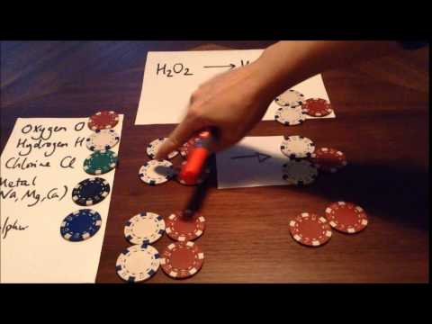 Poker chip equation balancing - YouTube