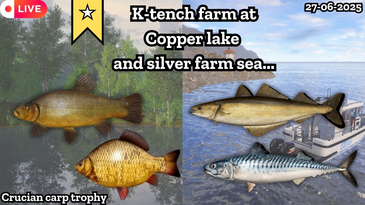 Copper lake active spot | Farming | Chill Stream | Nanstein | Russian ...