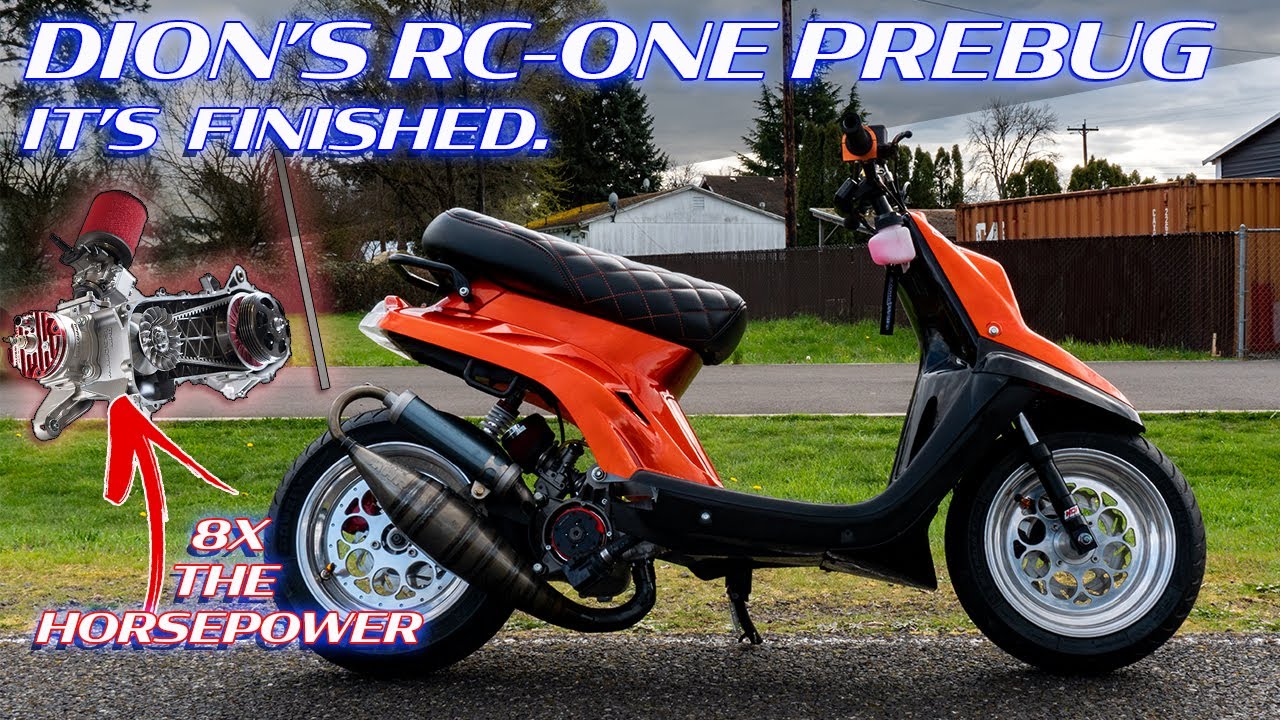 Dions Rc-One Prebug Yamaha Zuma | ITS FINISHED | EP 3 - YouTube