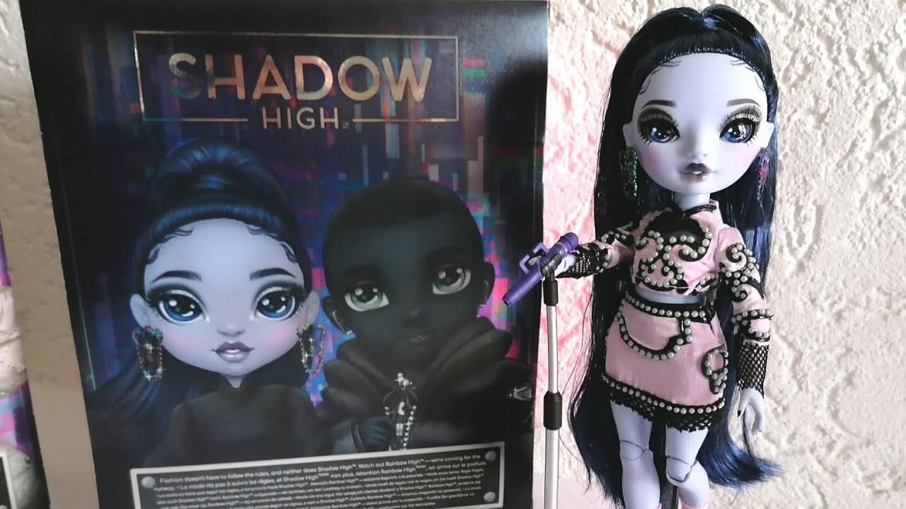 Shadow High Glitch Doll Review and Unboxing, Rainbow High - YouTube