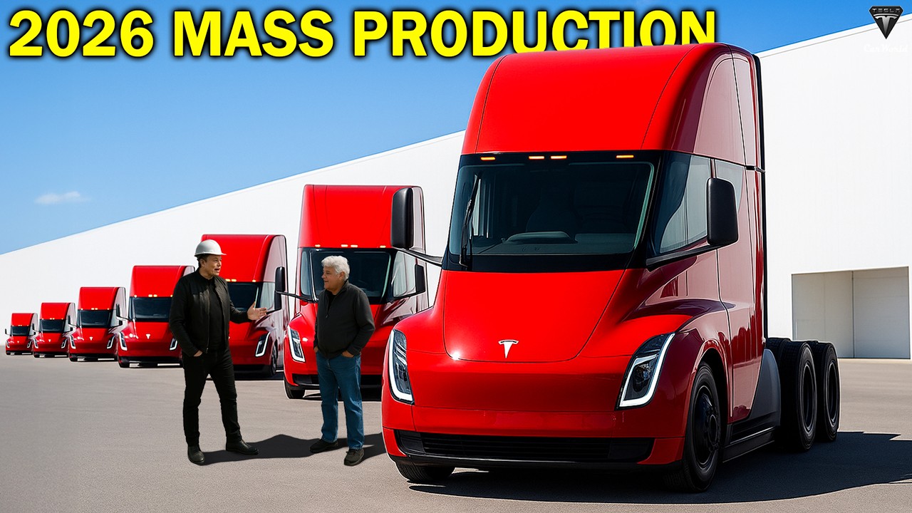 Tesla Semi 2026 Is King Of Heavy Truck! Elon Musk LEAKED New Update ...