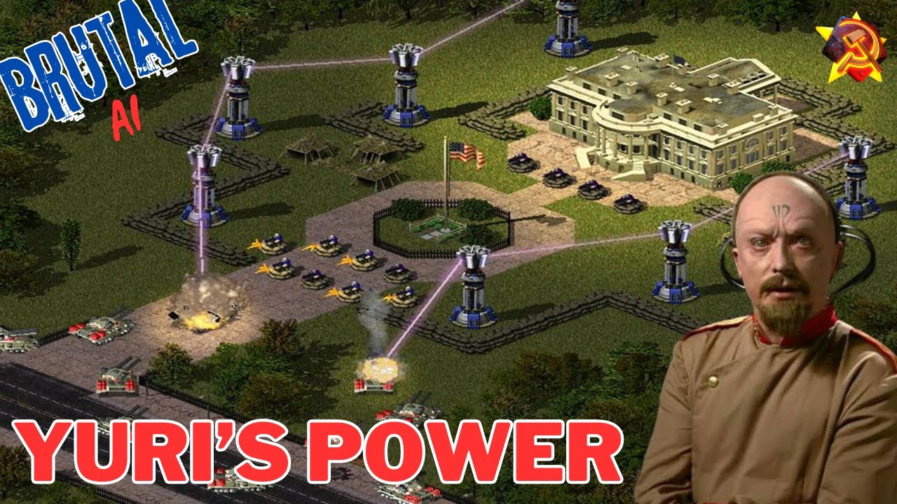 Red Alert 2 | Yuri's Power | MIND CONTROL MODE - YouTube