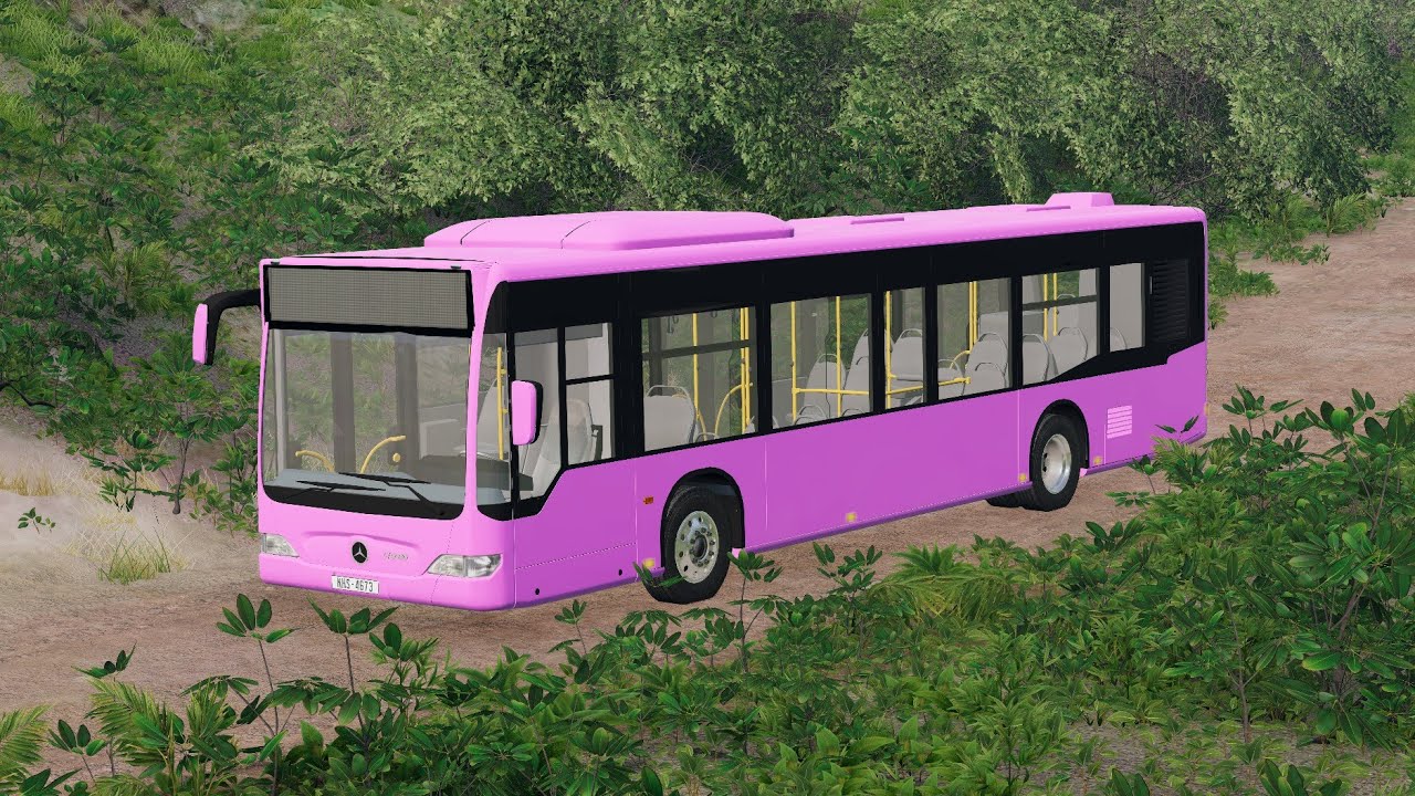 Mercedes - Benz Citaro Bus Driving Simulator - BeamNG.drive - YouTube
