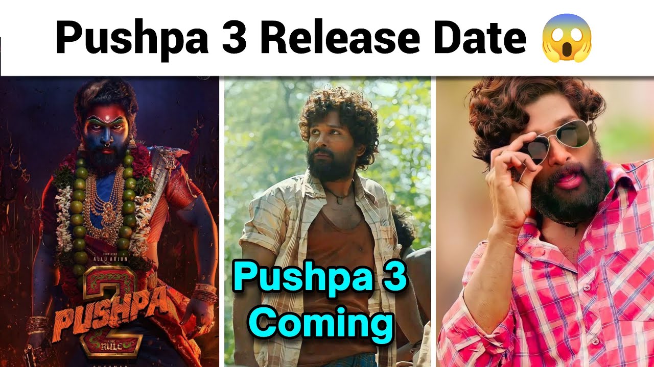 Pushpa 3 Official Release Date Revealed 😱 | Pushpa 3 Is Coming Soon ...