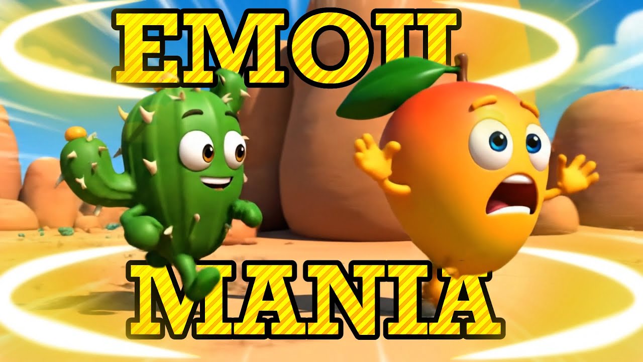 Emoji Mania 🎉 | Kids Song in Italiano | Canzone Animata per Bambini 🍌🌵 ...