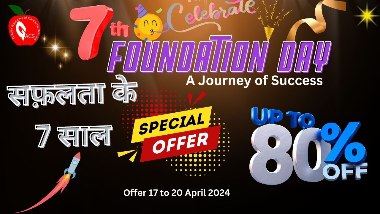 CELEBRATING 7 YEARS OF SUCCESS||FOUNDATION DAY SPECIAL||GACSJAIPUR ...