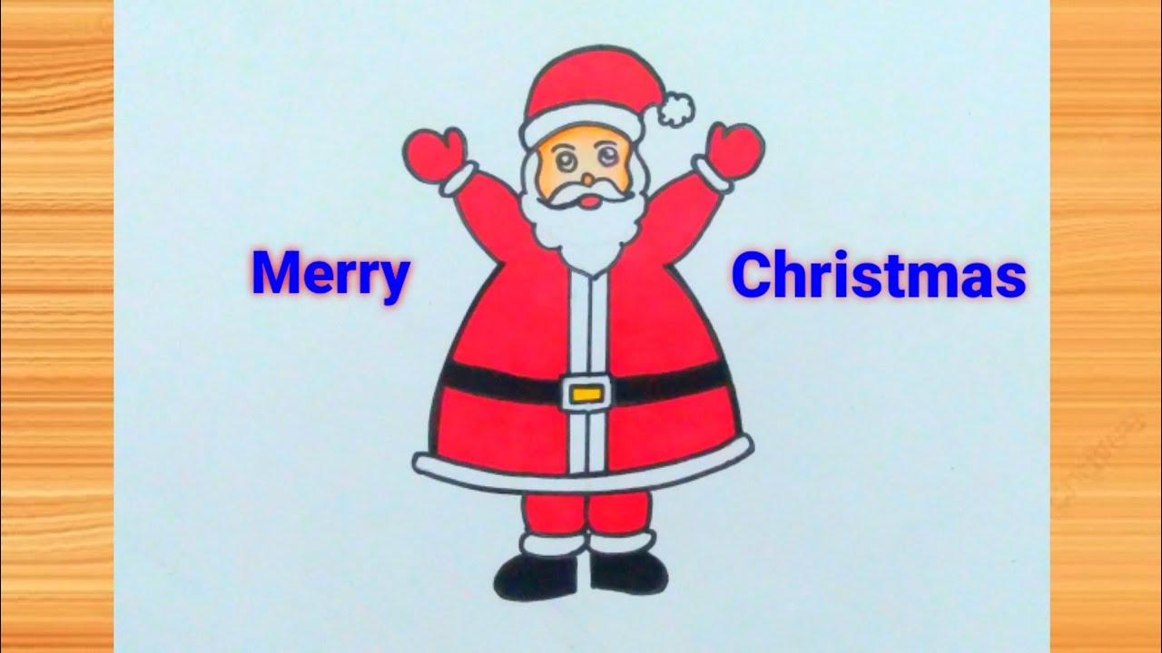 How to Draw Santa Claus Step by step|Christmas Drawingl Santa Claus ...