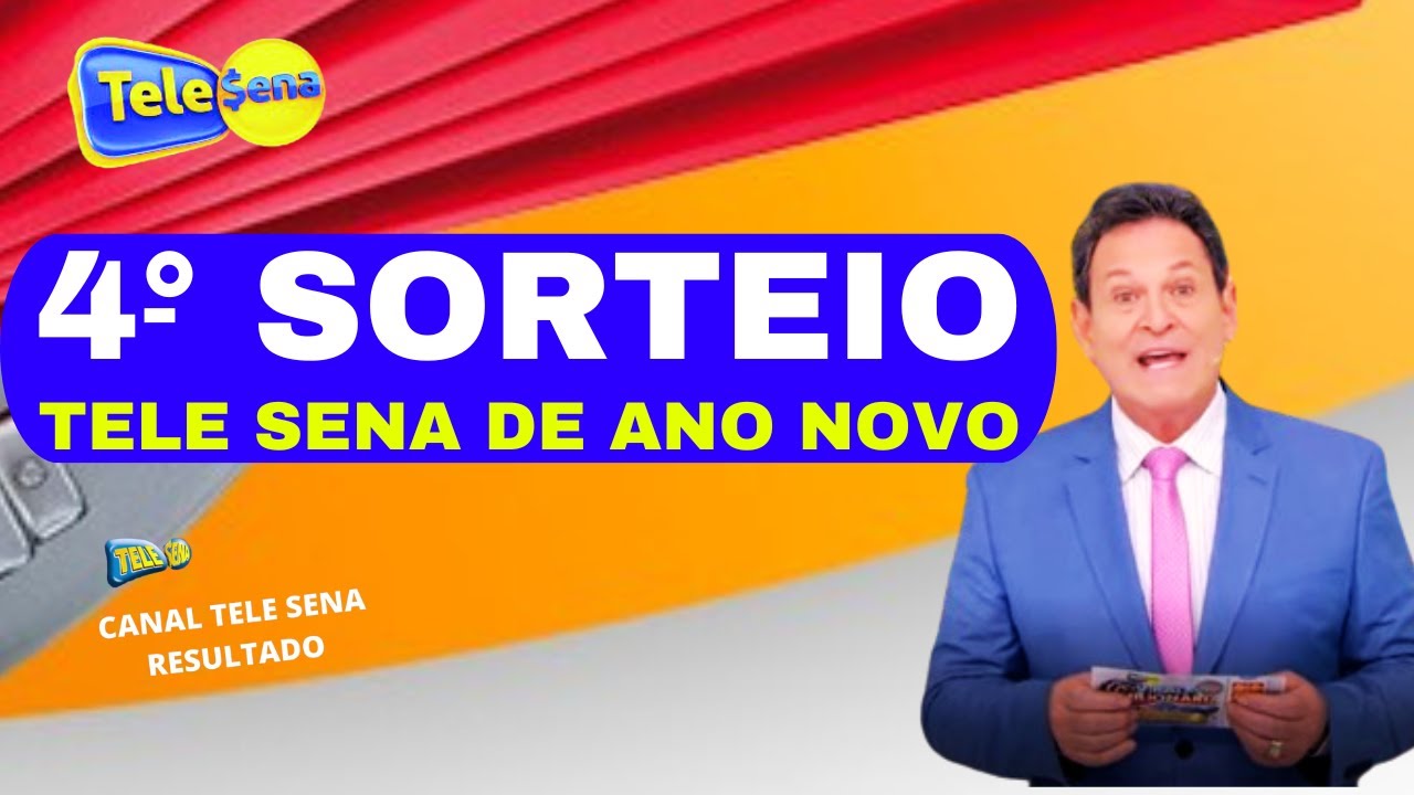 4° Sorteio Tele Sena ANO NOVO Resultado 28/01/2024 - YouTube