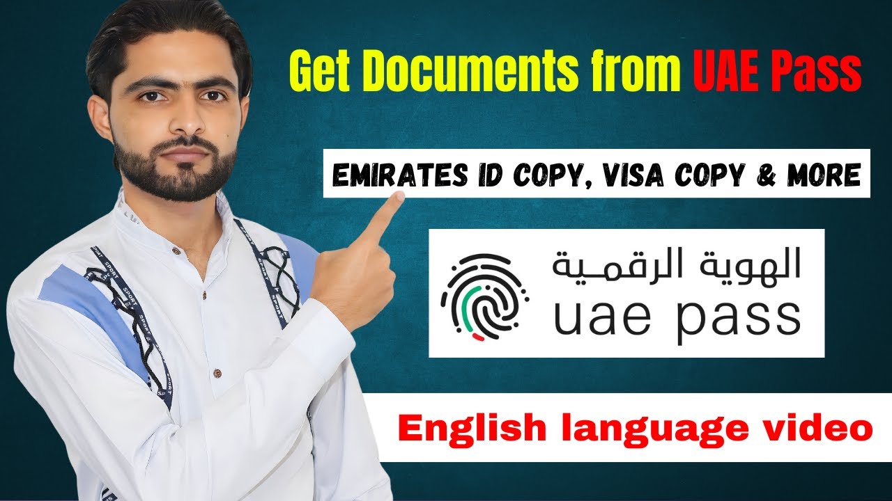 How to Download Emirates ID, Visa Copy, and Other Documents from UAE ...