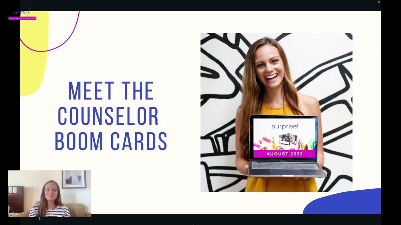 Meet the Counselor Boom Cards - Digital School Counseling Game - YouTube