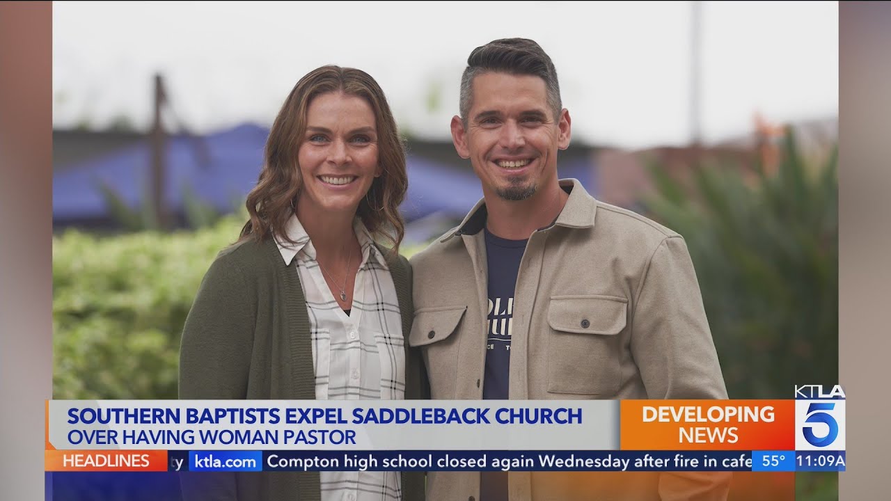 Southern Baptists expel Saddleback Church for having woman pastor - YouTube