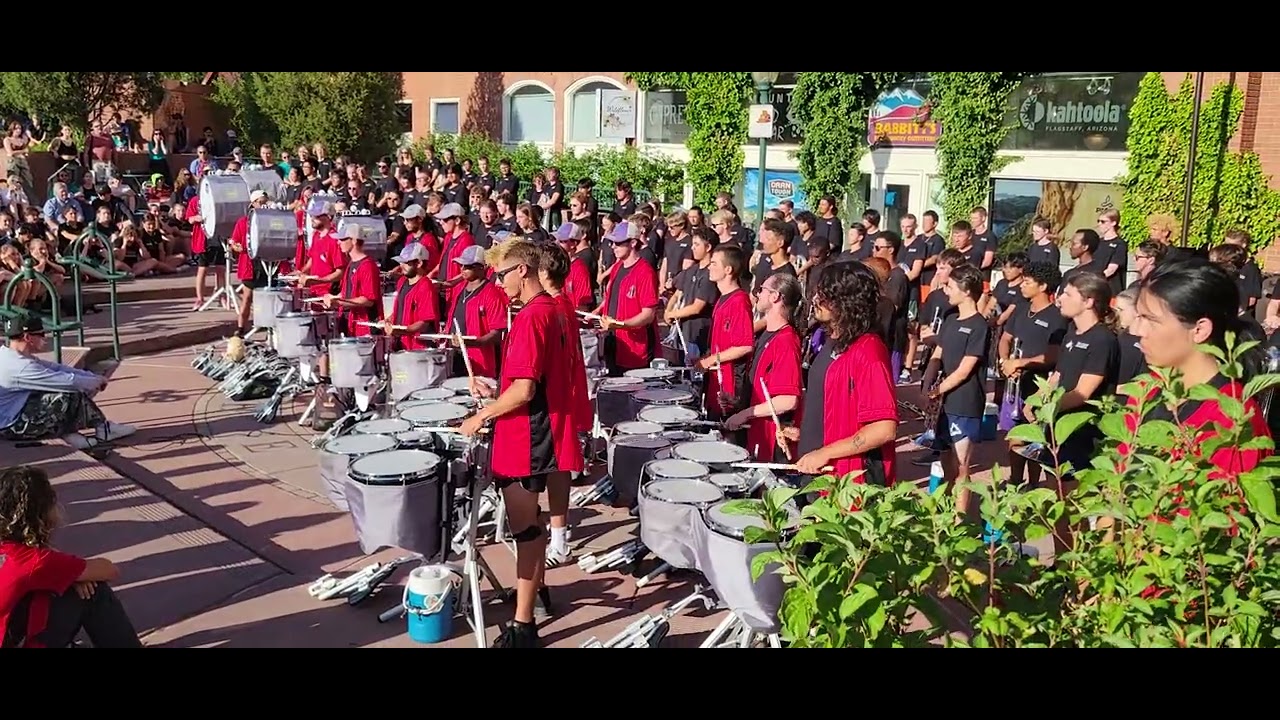 The academy drum and bugle corps, heritage square 2024 - YouTube
