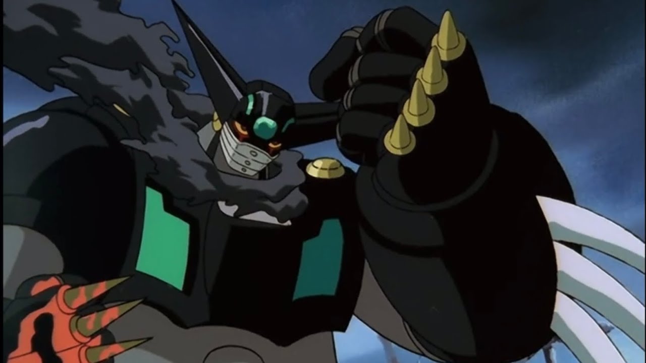 Black Getter Appears and Saves Shin Getter (Getter Robo: Armageddon ...