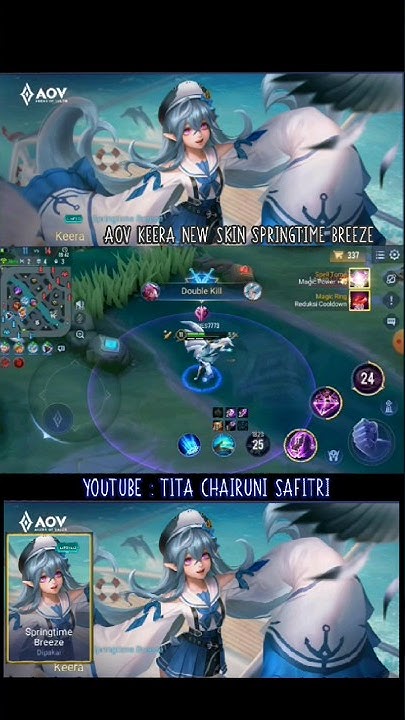 AOV Keera New Skin Springtime Breeze || Arena Of Valor (AOV)#AOV #AOVGarena #Gaming #shorts ...