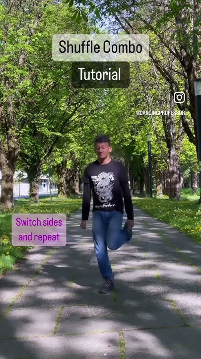 Shuffle Combo Tutorial by Dr. Nishant Nair #shorts #shuffledance #dancetutorial - YouTube
