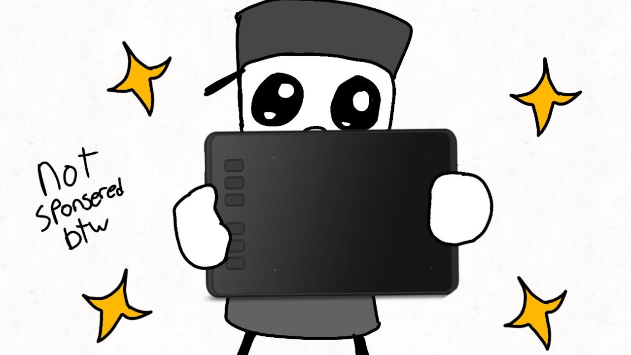 first animation with drawing tablet - YouTube