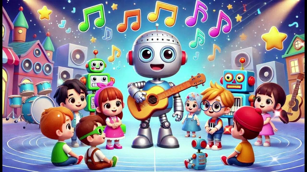 Rhyming Robots: Fun with Robots and Rhymes for Kids! - YouTube