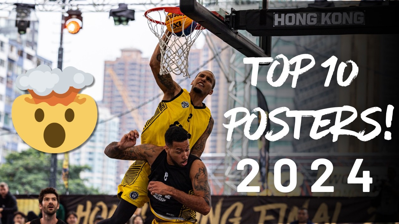 OMG 🫣 TOP 10 POSTERS | FIBA 3x3 2024 SEASON | 3x3 Basketball - YouTube