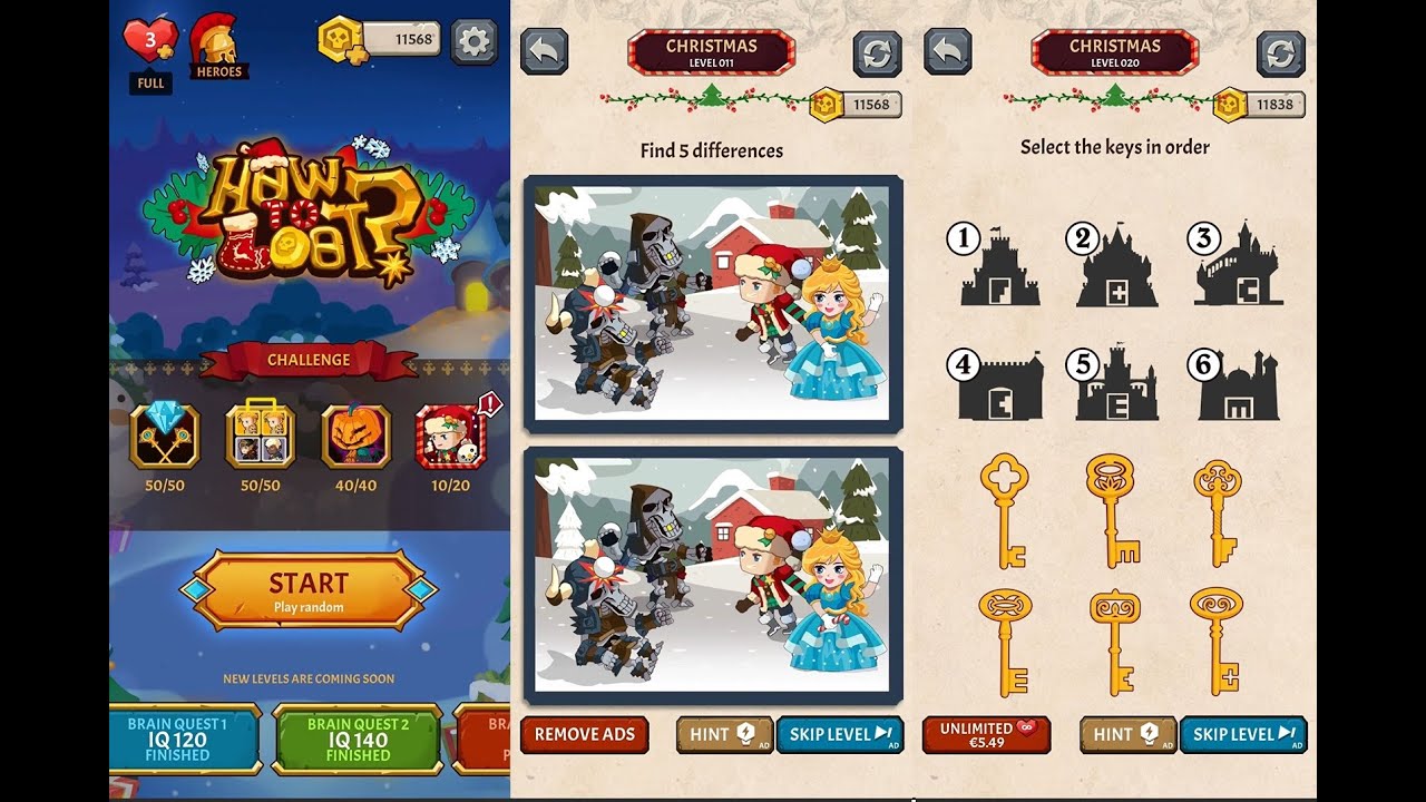 How To Loot? Christmas Level 011-020 - YouTube