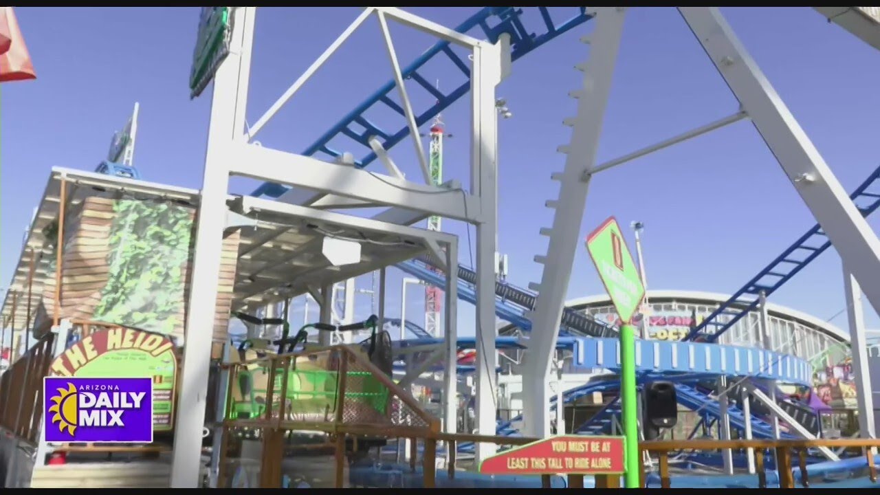 Enjoy thrilling rides at the Arizona State Fair - YouTube