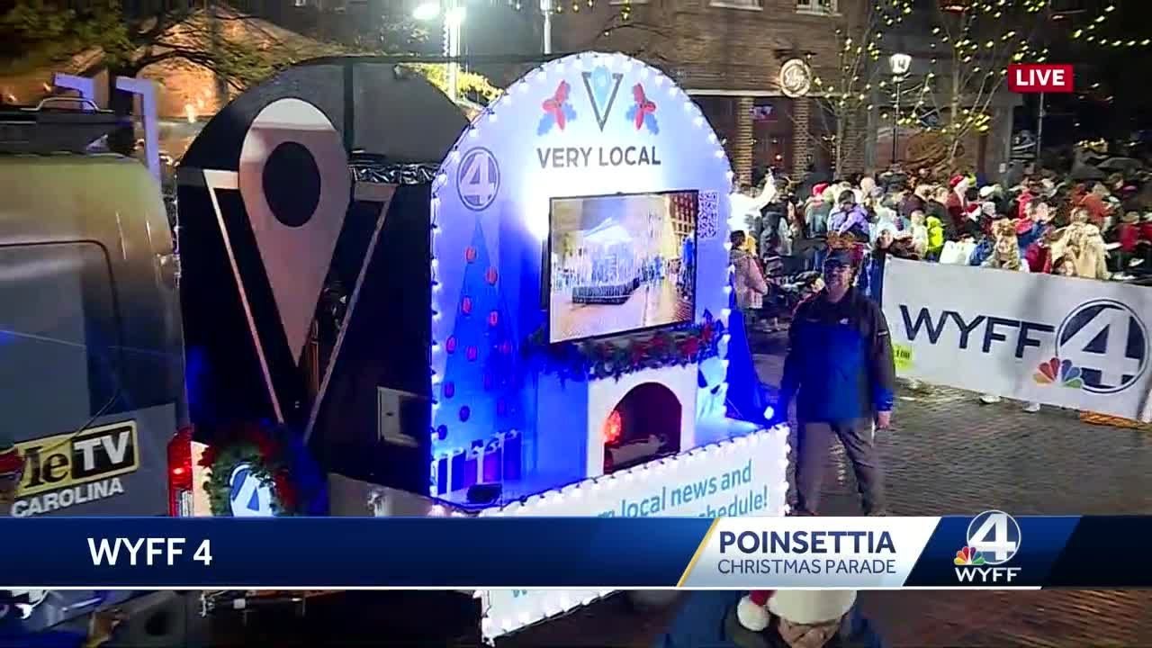 WYFF 4 float and WYFF 4 family - YouTube