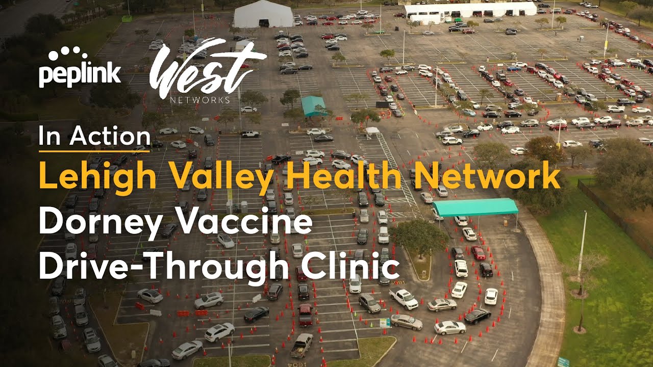In Action | Powering Vaccine Drive-Through Clinics - YouTube