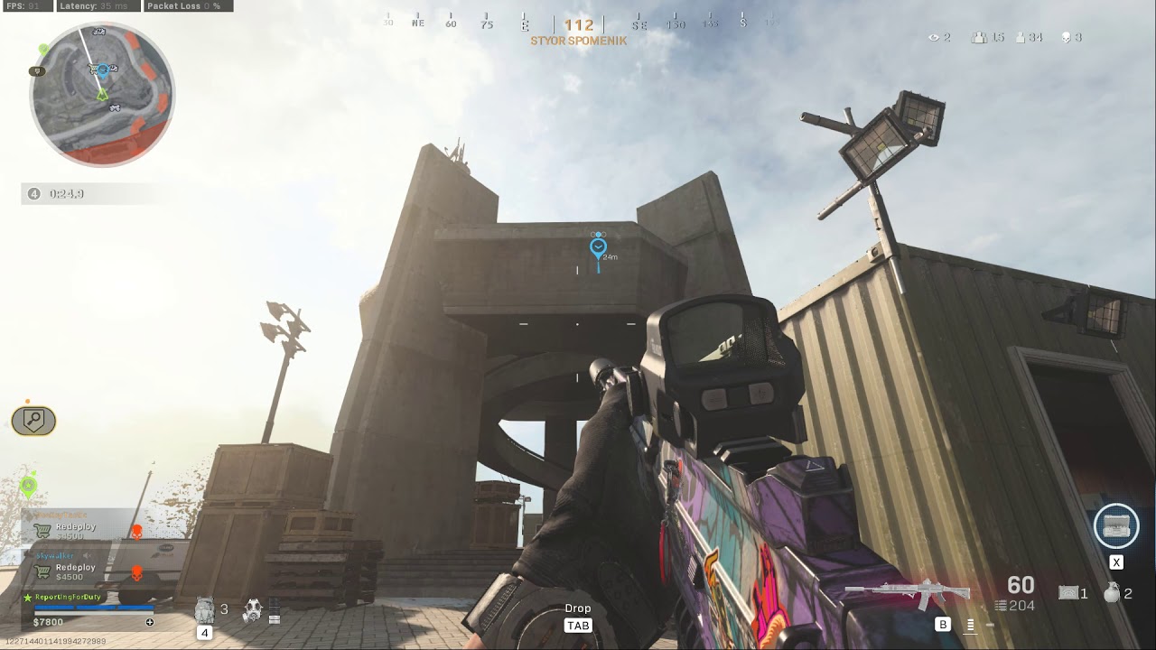 Call of Duty Modern Warfare Warzone 1v3 - YouTube