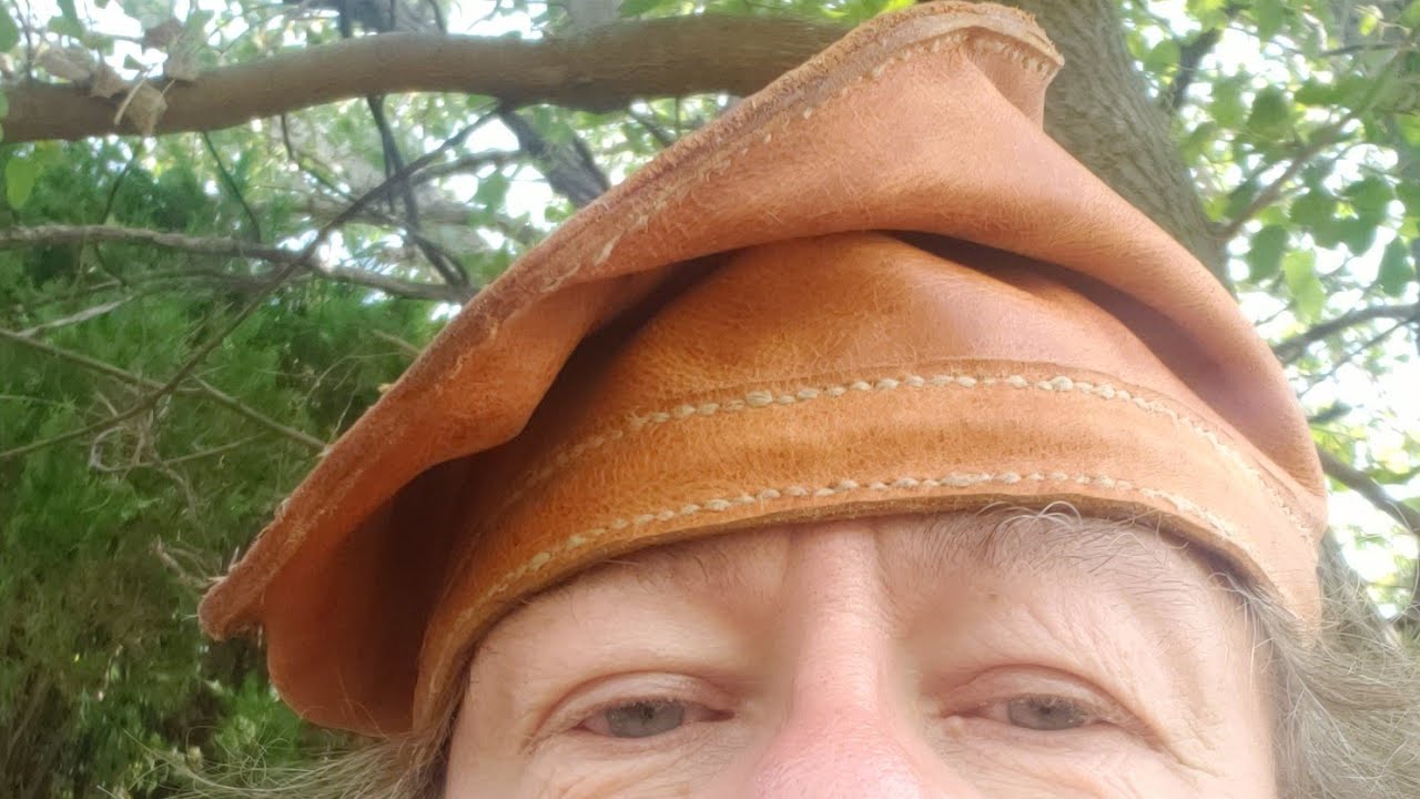 Make Your Own Medieval Type Forage Cap - YouTube