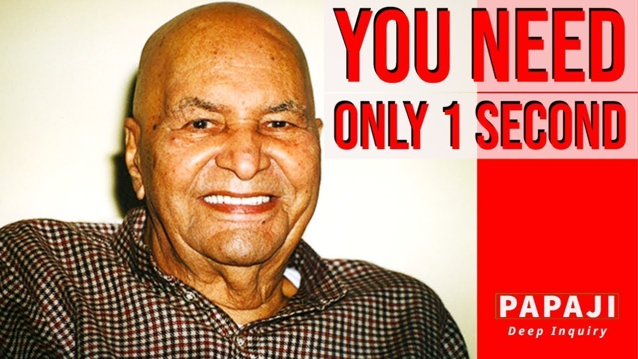Papaji - Can YOU BE Without Thought ? - YouTube