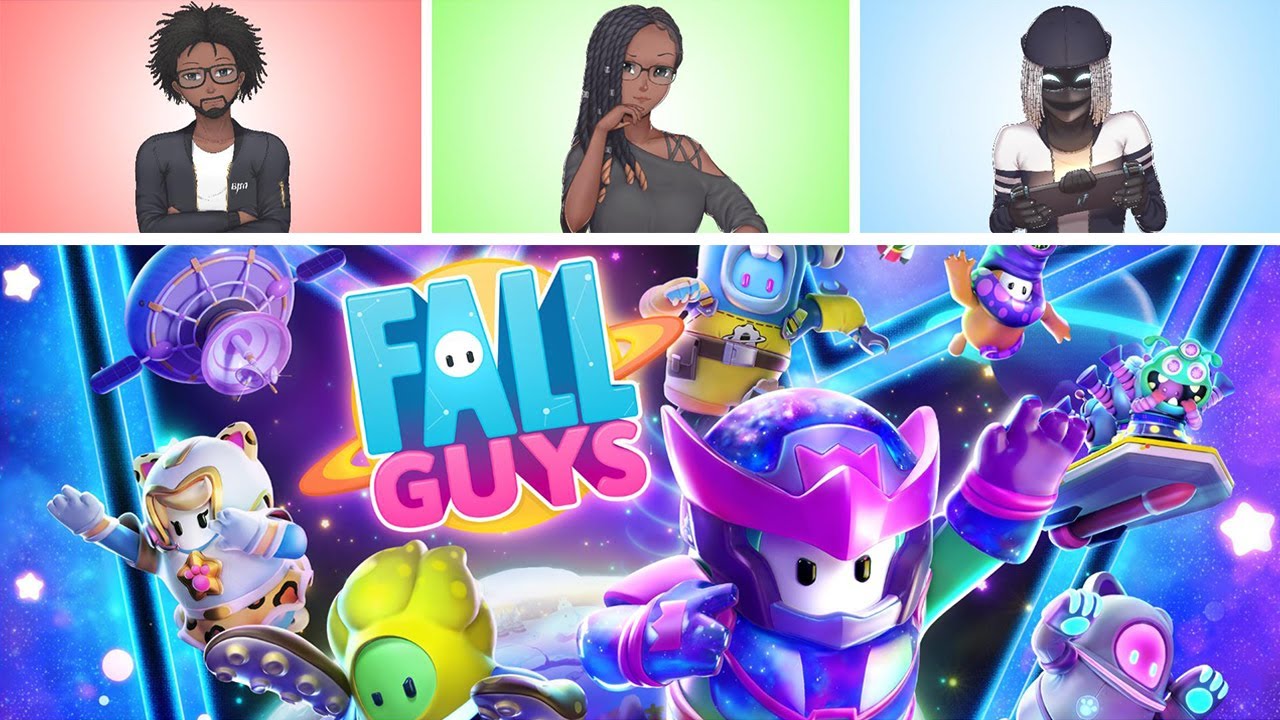 Fall Guys Gameplay - Multiplayer Party Minigames with the Fam - YouTube