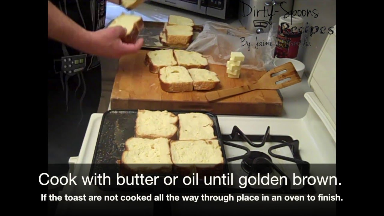 White Chocolate French Toast - YouTube