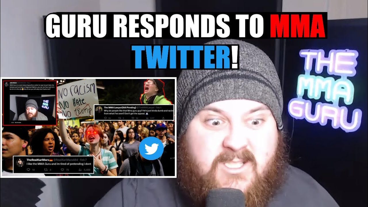 MMA Guru responds to salty TWITTER comments! - YouTube