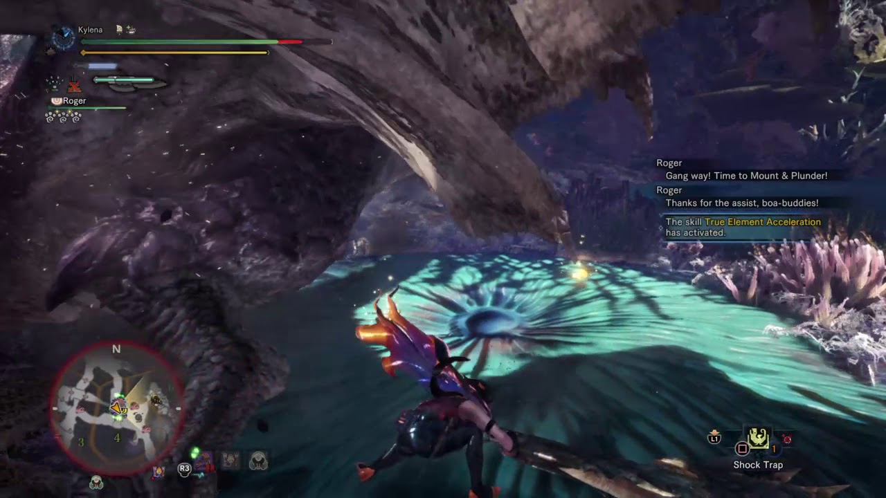 Monster Hunter World BoaBoa Hunting Party - YouTube