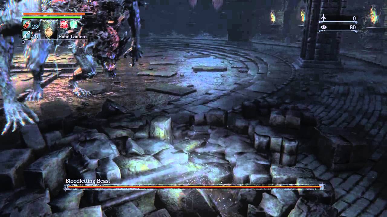 Bloodborne - Demoralizing Boss Fight - YouTube