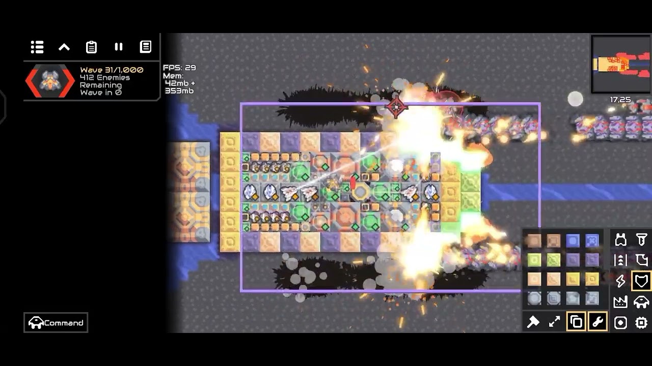 Mindustry Scorch Tower Challenge | Round 2 - YouTube