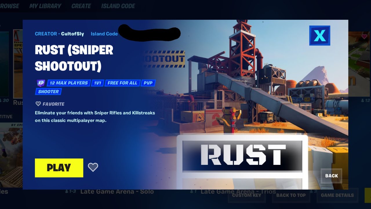 "COD Rust" in FORTNITE Mobile - YouTube