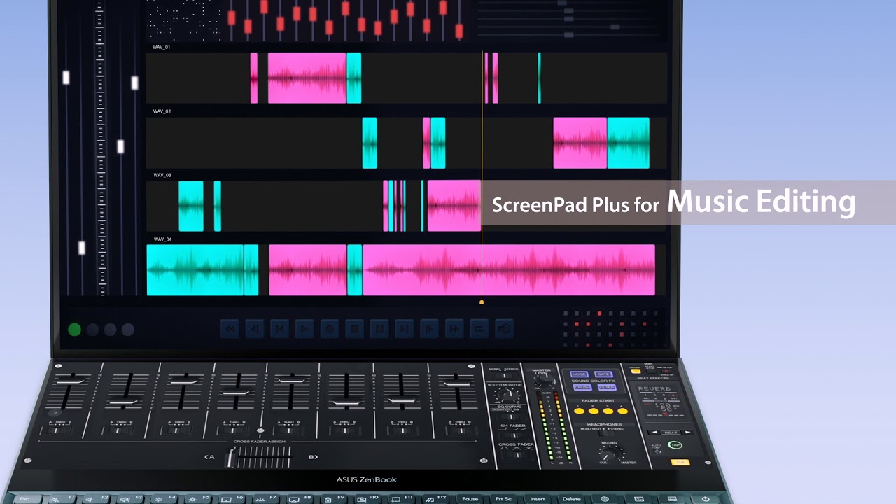 Productivity with ScreenPad Plus - YouTube