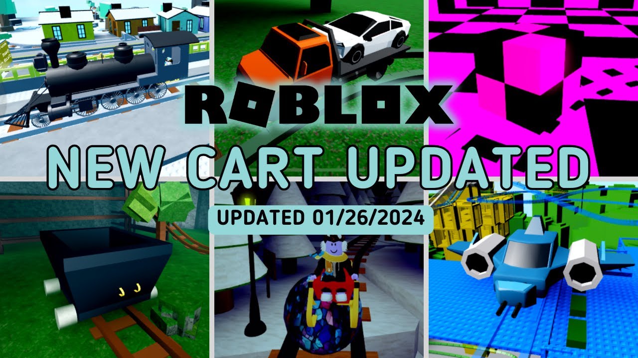 Roblox | Create a Cart Ride | New Carts Updated 01/26/2024 | Don’t use ...