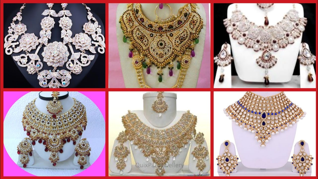 Gorgeous Bridals Sets Jewelry Design Latest Gold Sets Collection - YouTube