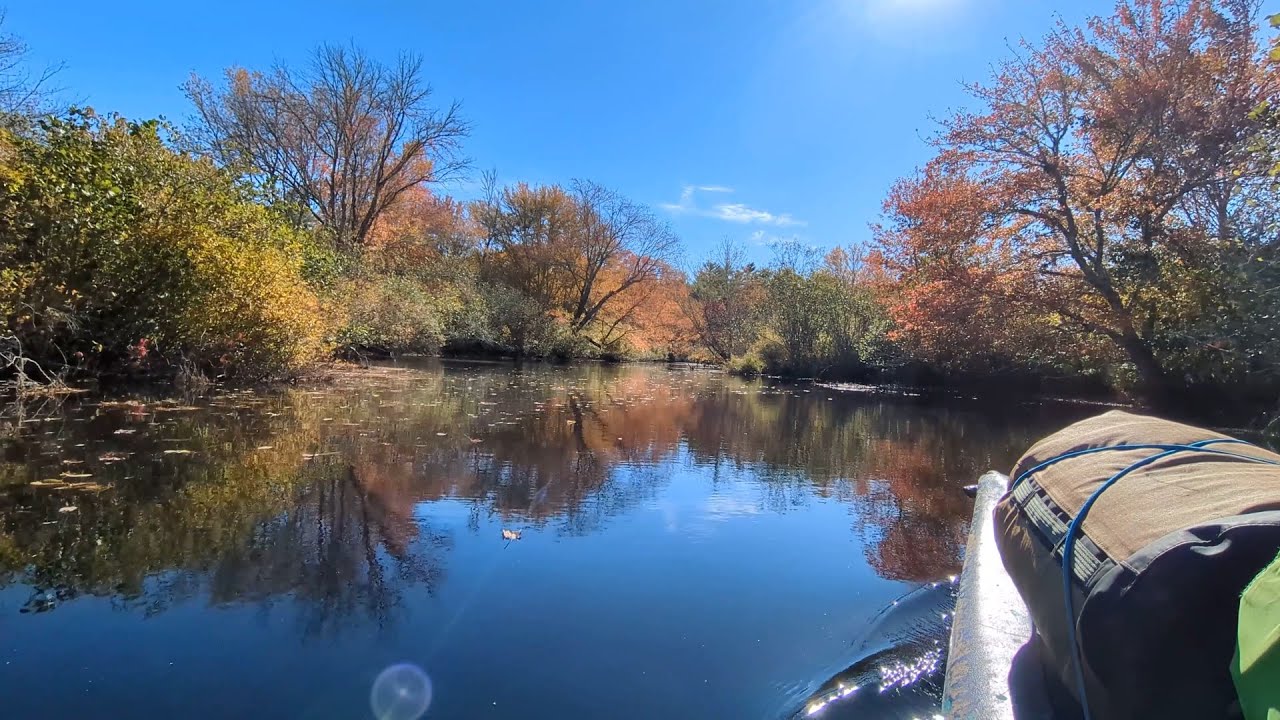 Wood River Kayak Camping, Hope Valley, Rhode Island - YouTube