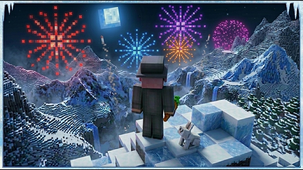 How to Make a Simple Fireworks Display in Minecraft - YouTube