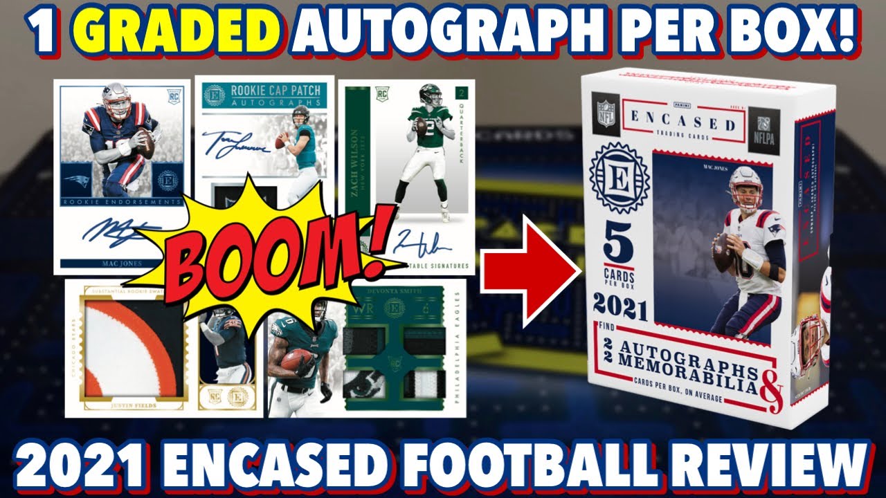 BIG HIT!💥 HIGH-END SET WITH GRADED CARDS! | 2021 Panini Encased ...