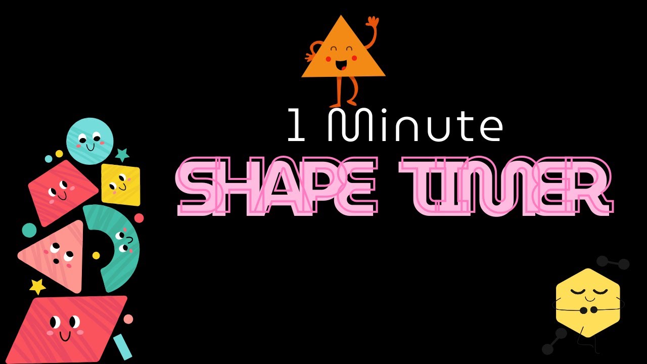 🔴🟩 1 Minute Shape Timer 🔴🟩 - YouTube