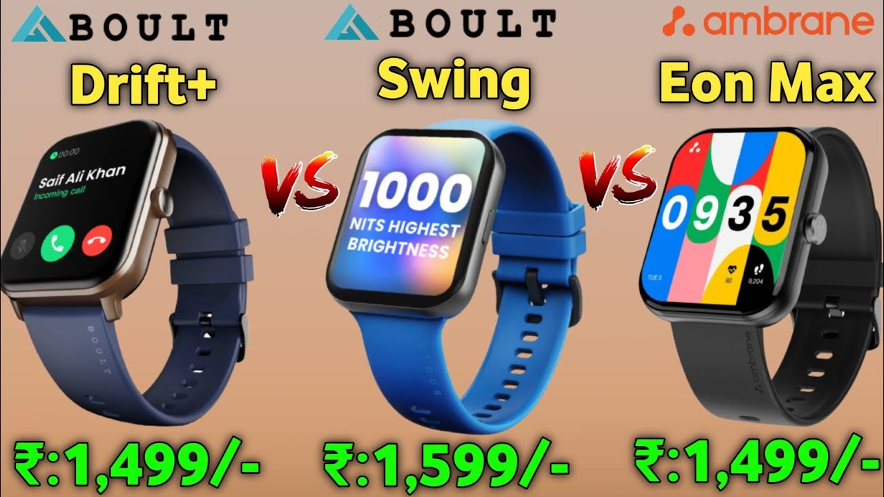 Boult Drift Plus Vs Boult Swing Vs Ambrane Wise Eon Max 🔥| Best ...