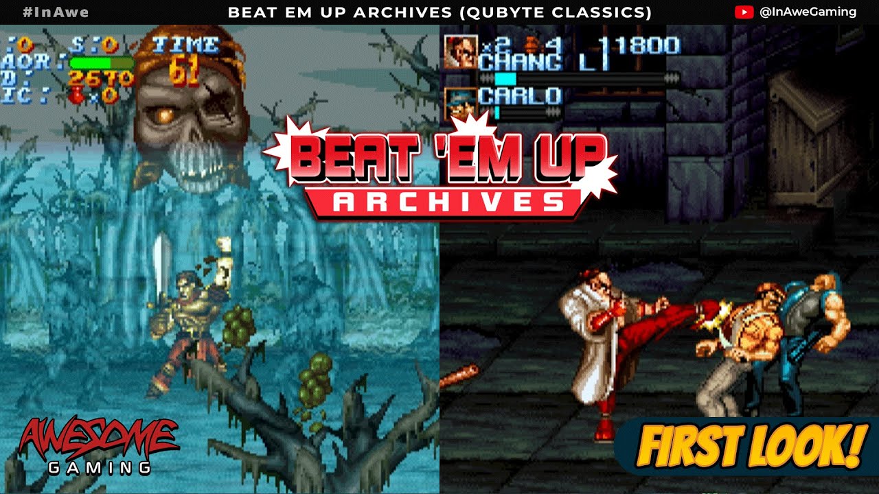 90s Beat Em Up Nostalgia | Beat 'Em Up Archives (QUByte Classics) - YouTube