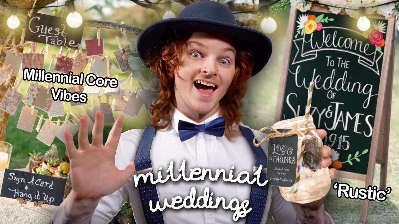 Millennial Core Weddings - YouTube