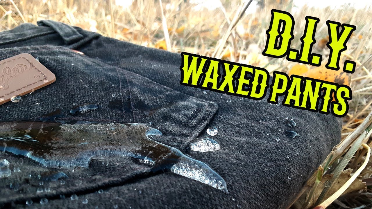 Making Waxed Pants - Timelapse - YouTube
