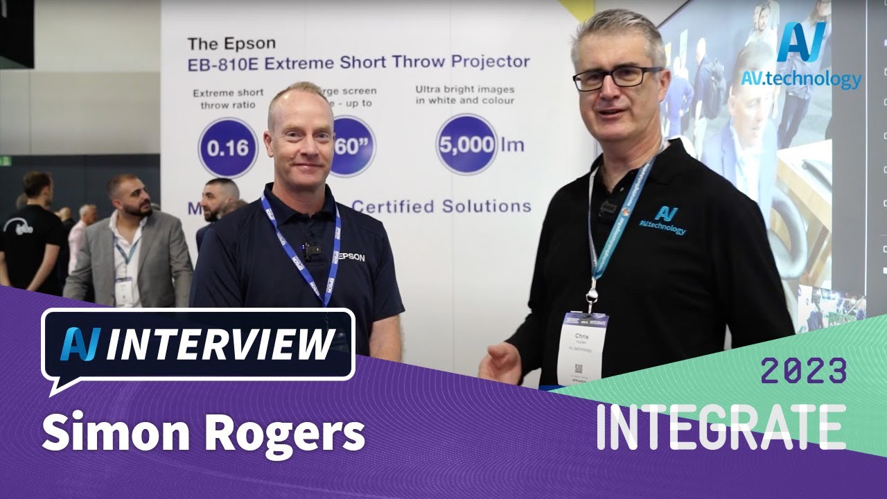 Integrate 2023 :: An Interview with Simon Rogers, Epson - YouTube