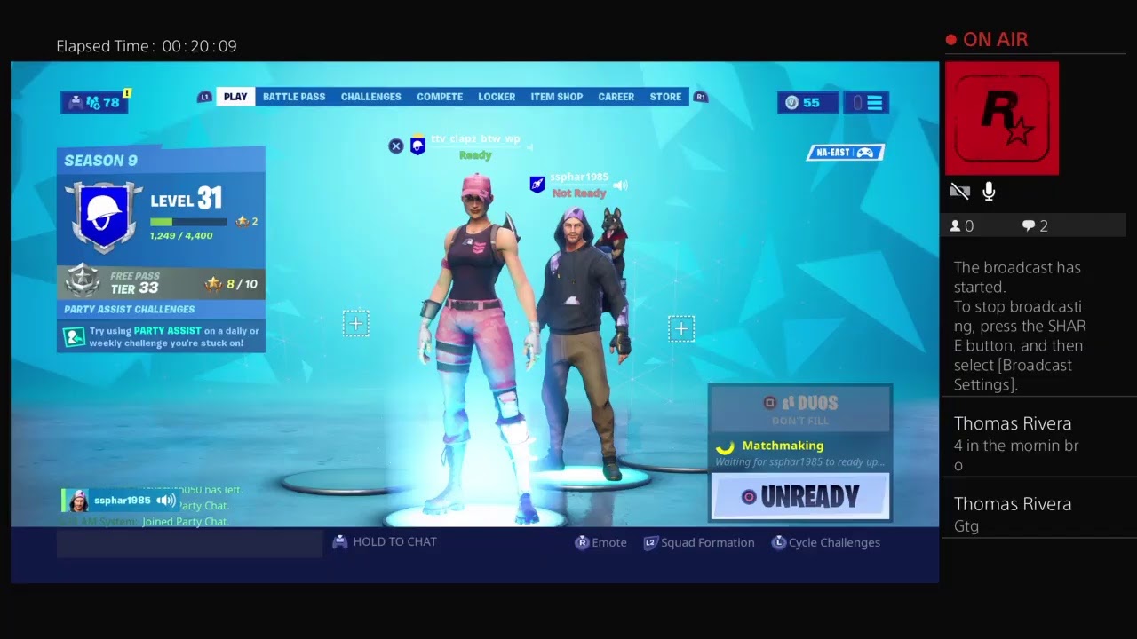 ttv_clapz_btw_wp's Live PS4 Broadcast - YouTube